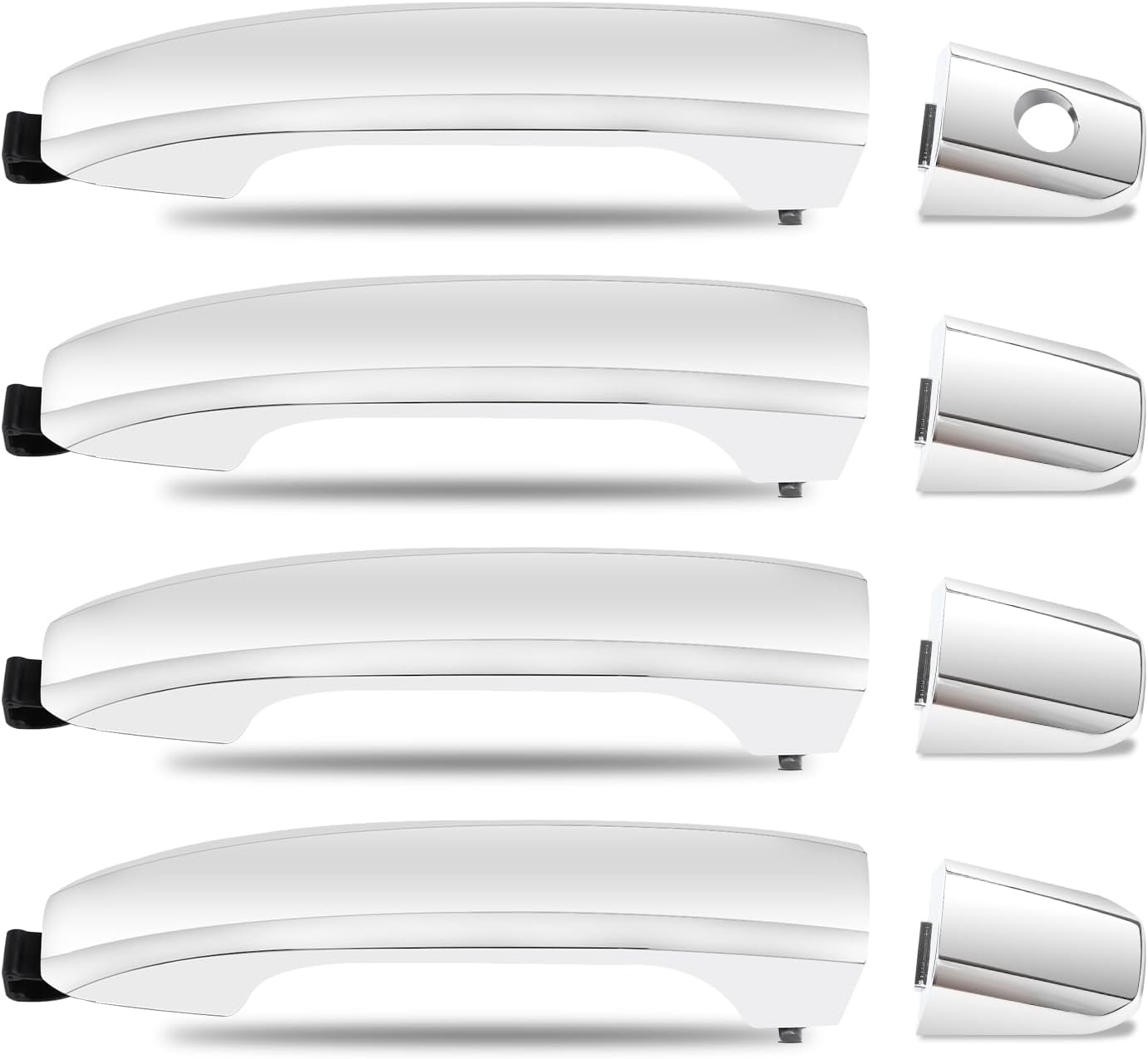 Amazon.com: MOTOKU Set of 4 White Exterior Door Handle for Chevrolet ...