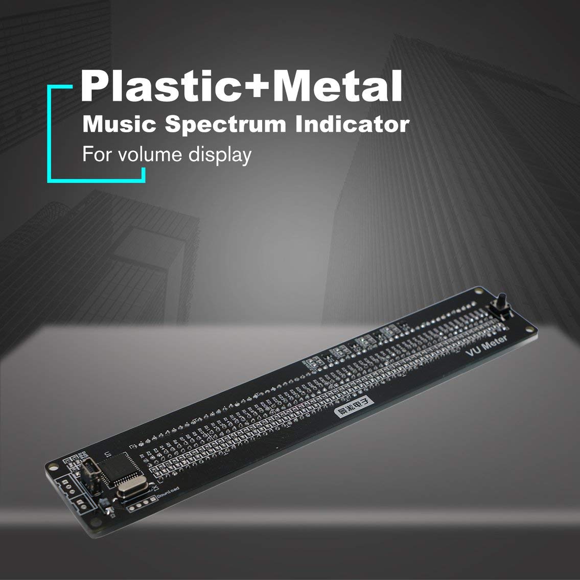 Buy AS60 LED Music Spectrum Indicator Dual Channel Professional 60 ...