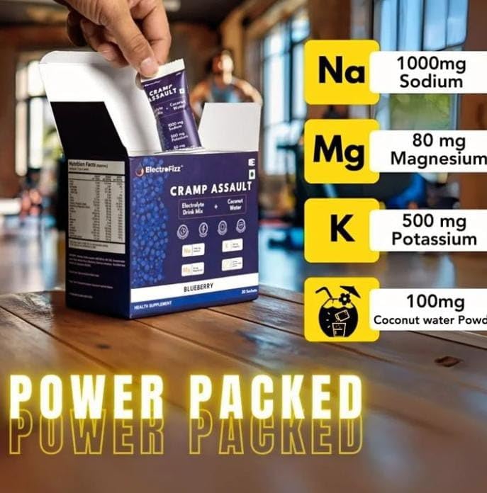 ElectroFizz Zero-Sugar Electrolyte-Cramp Assault-Hydration Powder ...