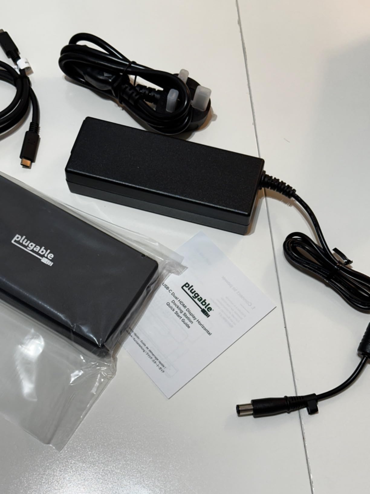 Plugable 11-in-1 USB C Docking Station Dual Monitor, USB4 100W Laptop ...