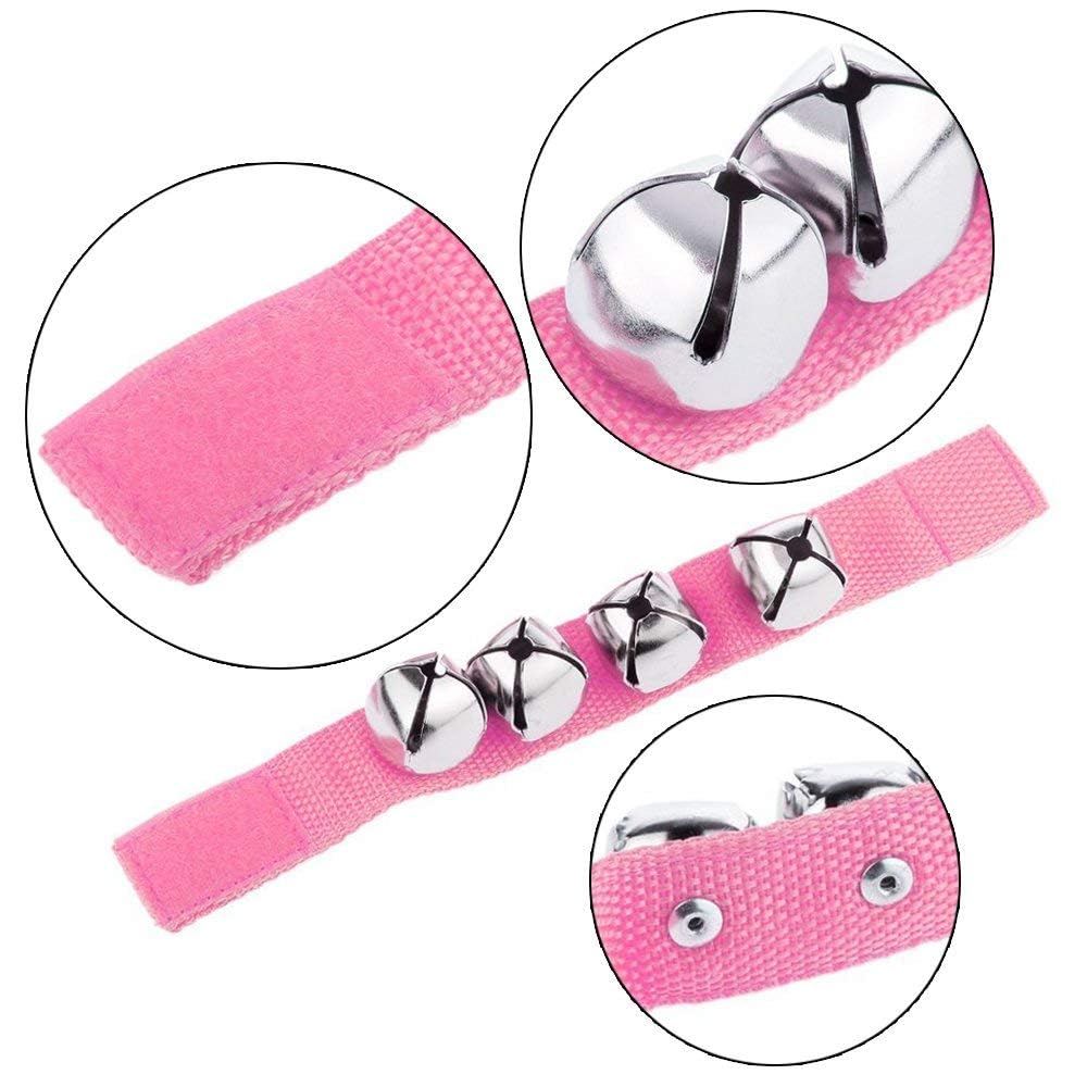 Snapklik.com : Augshy 20 Packs Christmas Wrist Hand Bells: 10 Colors
