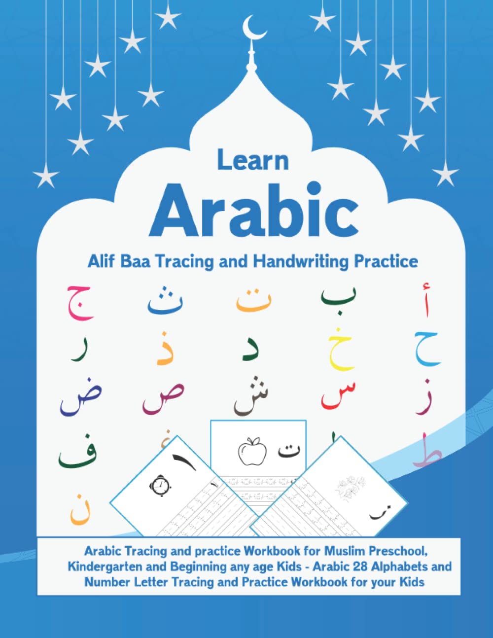 Buy Learn Arabic Alif Baa Tracing and Handwriting Practice: Arabic ...