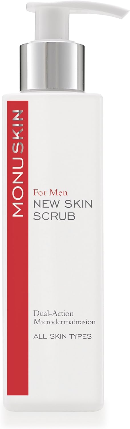 MONUSKIN For Men New Skin Scrub 180ml : Amazon.co.uk: Beauty