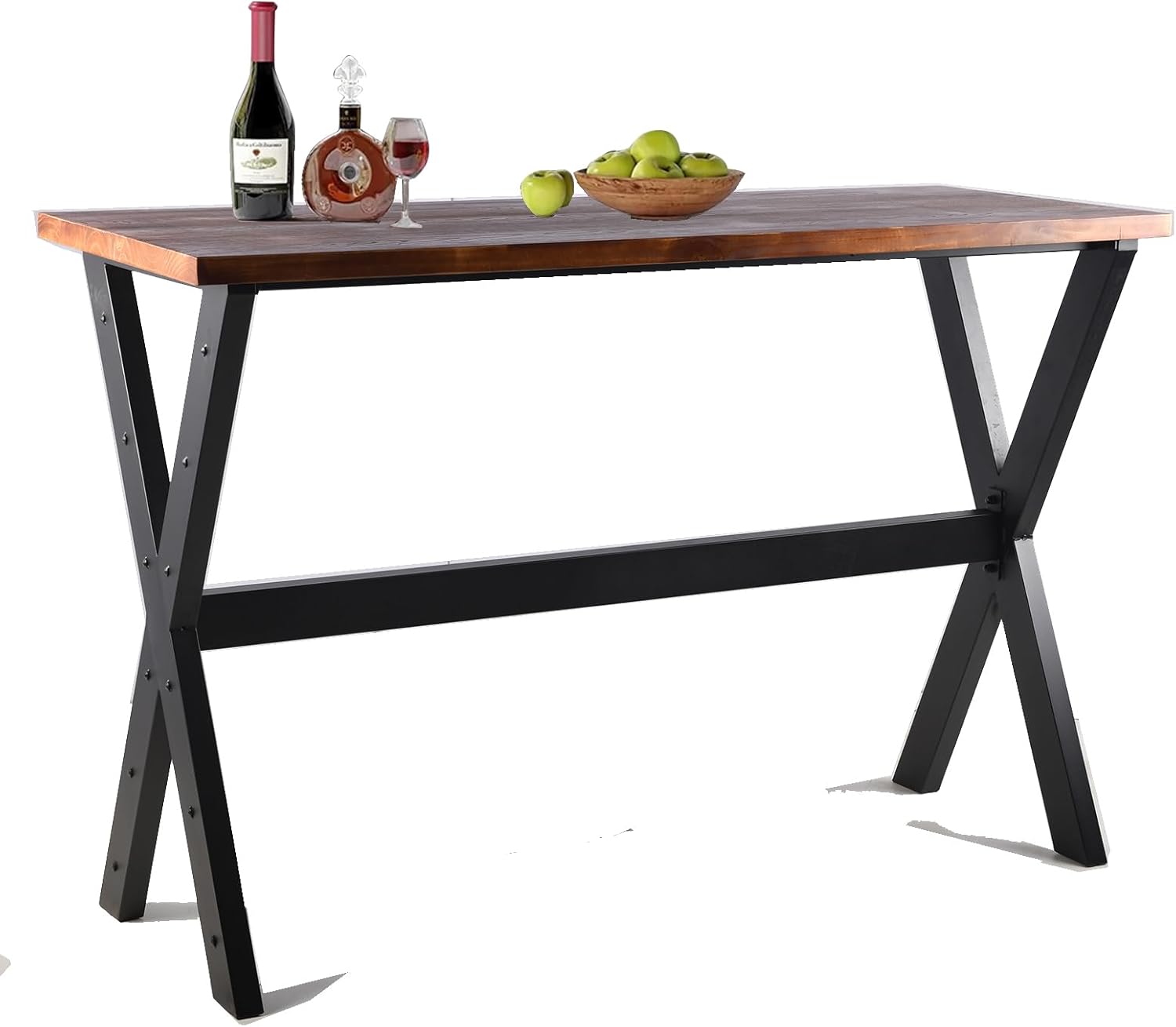 Amazon.com - Diwhy Industrial Bar Table, 41.3" High Table for Kitchen ...