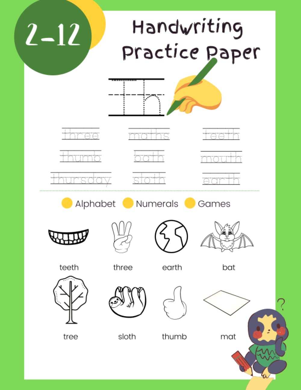 Buy Handwriting Practice Paper: Penmanship and Writing Workbook for ...