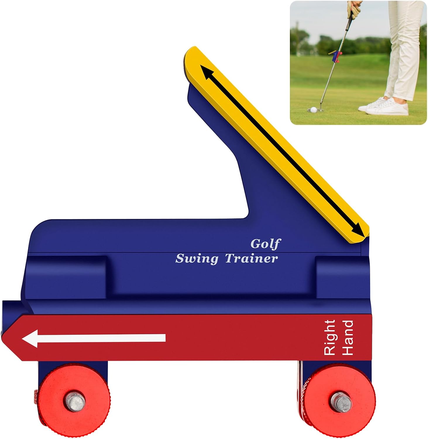 Amazon.com: VoyCliza Golf Swing Trainer, Golf Training Aid Equipment ...