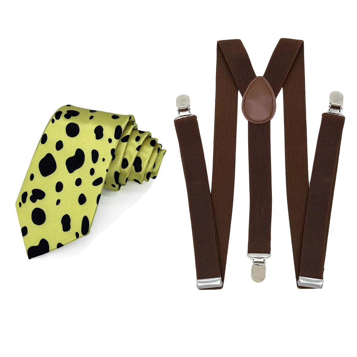 Amazon.com: GDAMSTO Kento Nanami Necktie Tie and Suspenders Anime ...