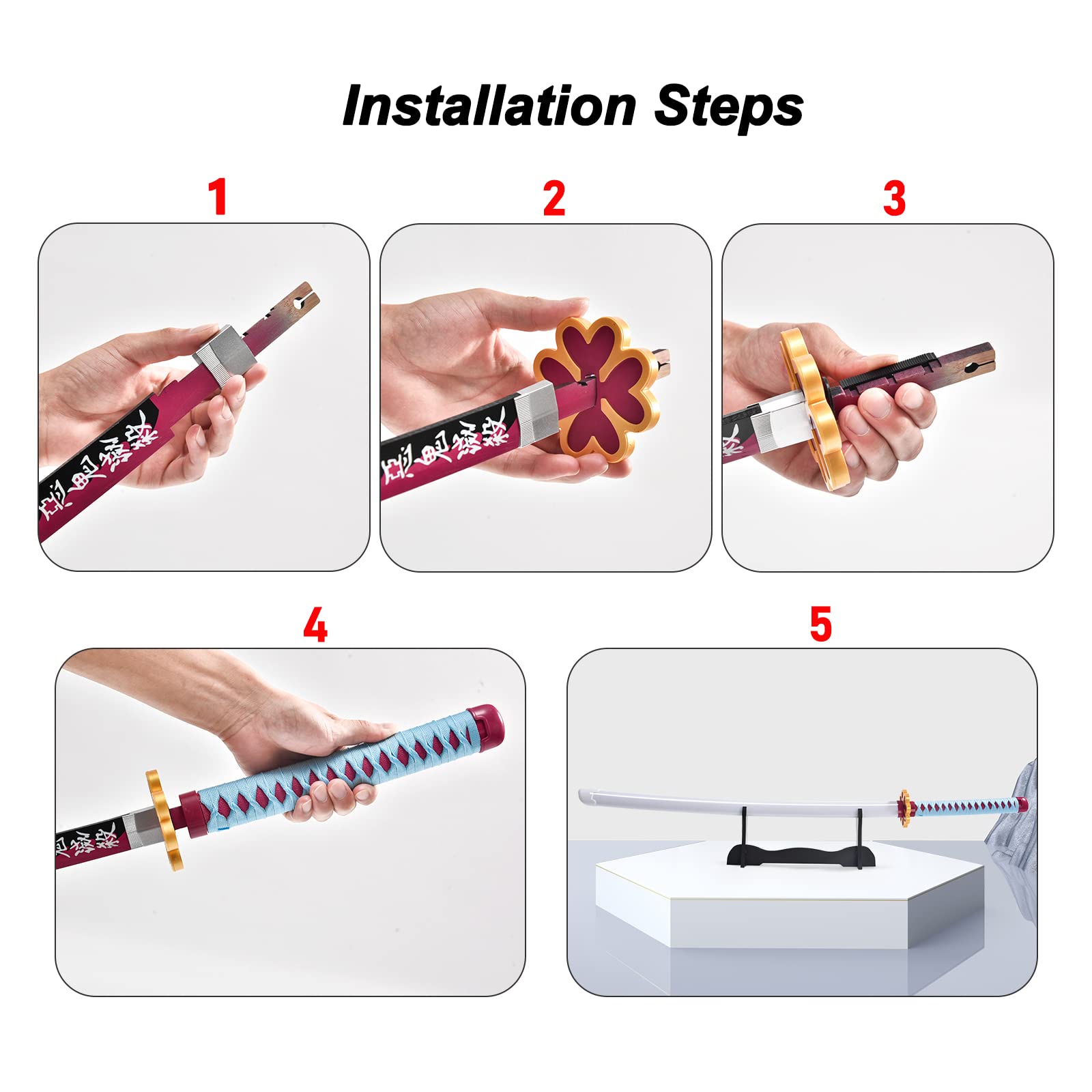 Snapklik.com : Demon Slayer Sword Anime Sword 41inch