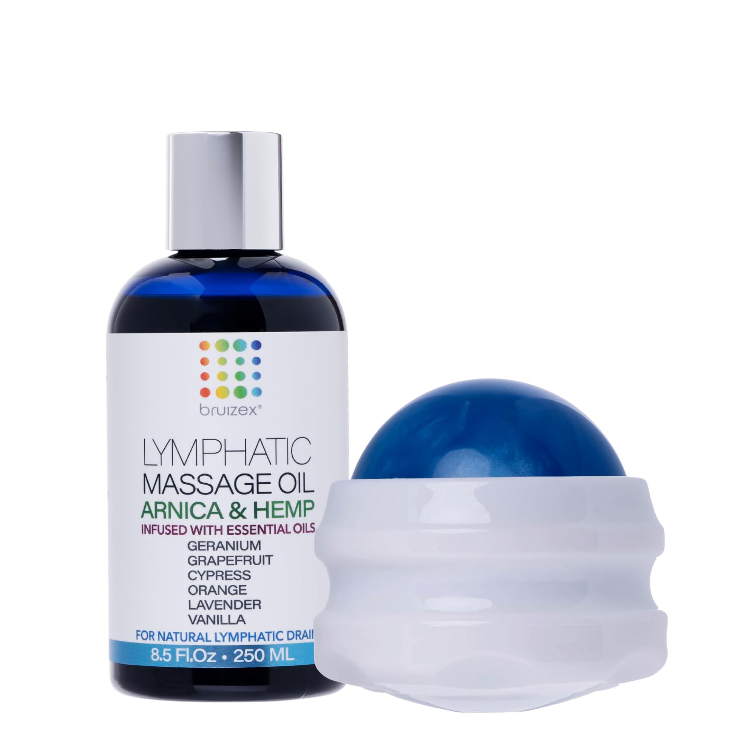 Amazon.com: Arnica & Natural Hemp Seed Lymphatic Drainage Massage Oil ...