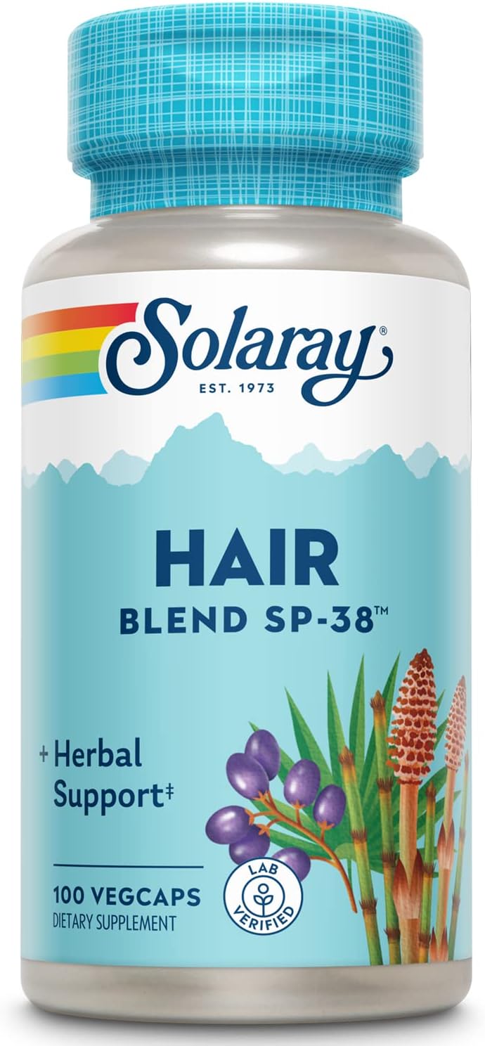 Amazon.com: SOLARAY Hair Nutrients with L-Cysteine - Hair Vitamins with ...