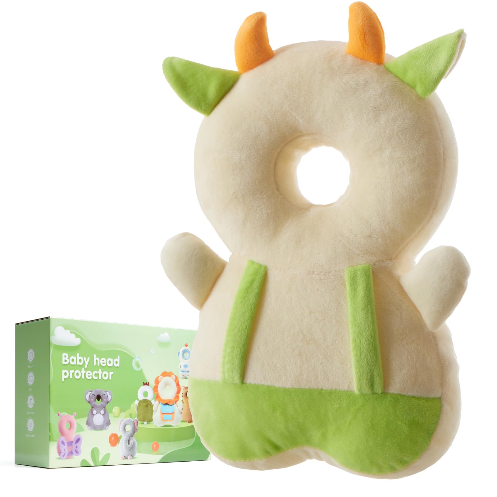 Amazon.com : Baby Fall Back Head Protector - Baby Head Protector ...