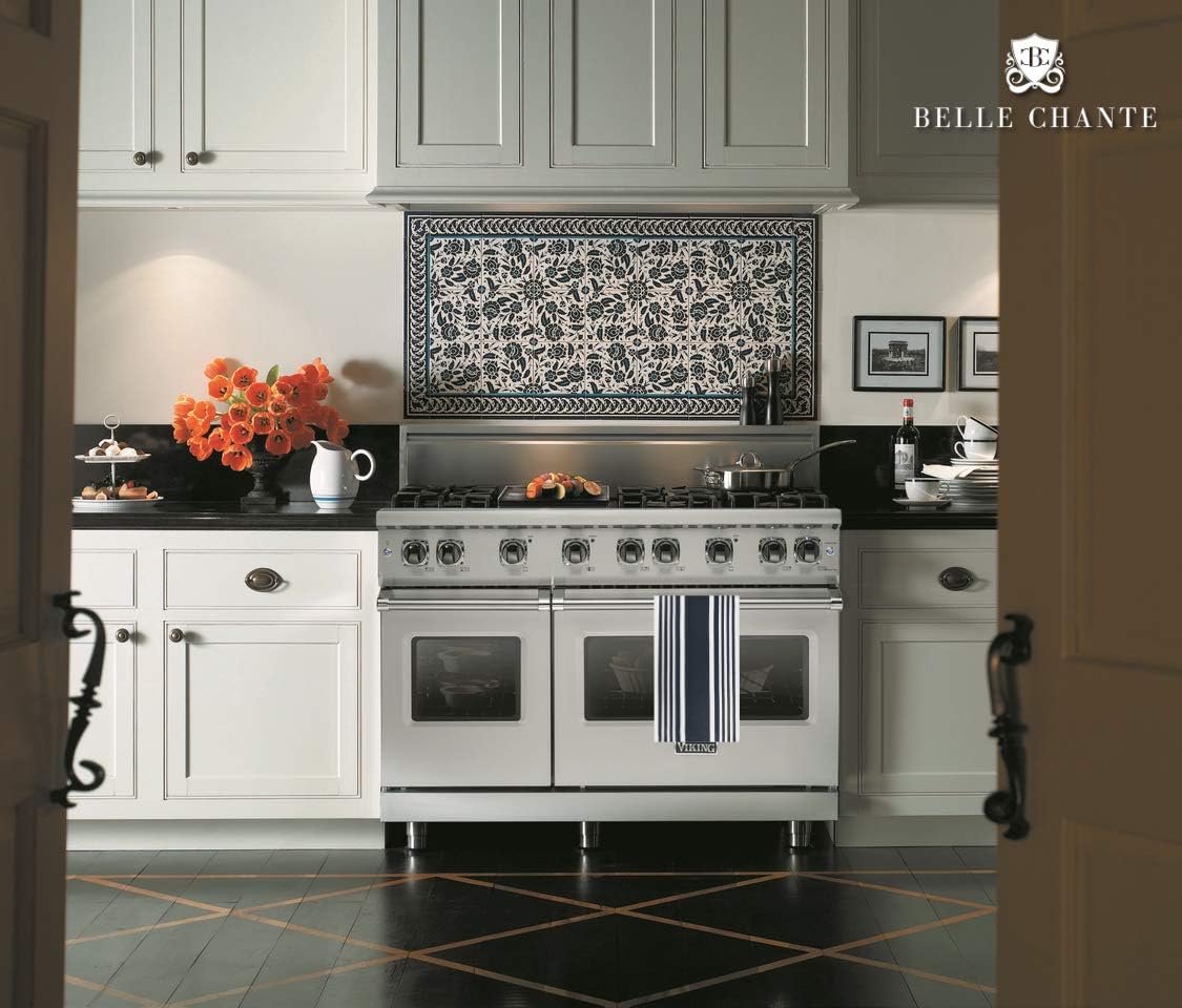 Buy BELLE CHANTE Luxury Hand and Kitchen Dish Towels, 6-Pack | 20 x 30 ...