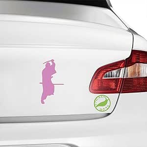 Amazon.com: Bushido Ninja Decal Sticker (pink, 5 inch) Pink : Automotive