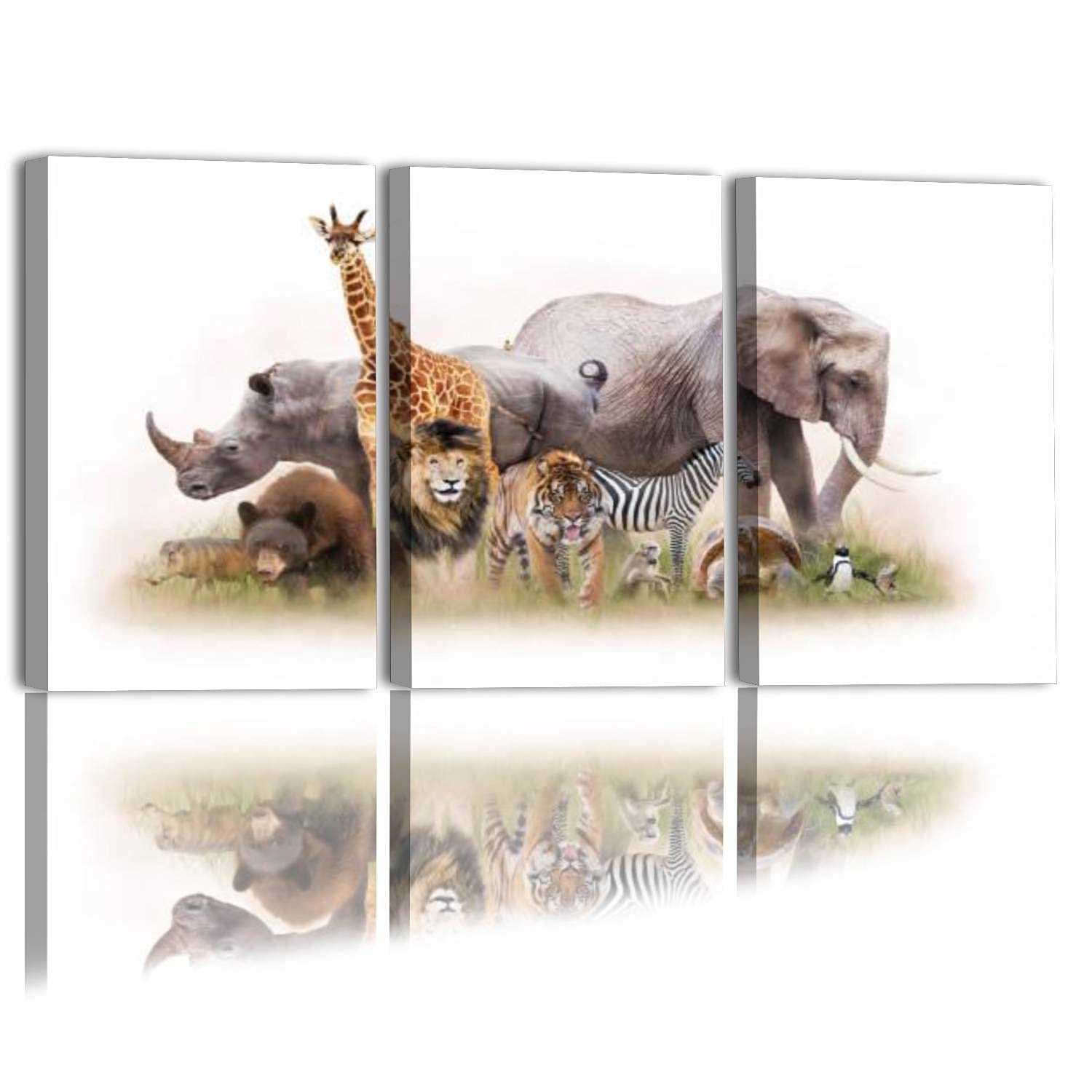 Zoo Animals Together