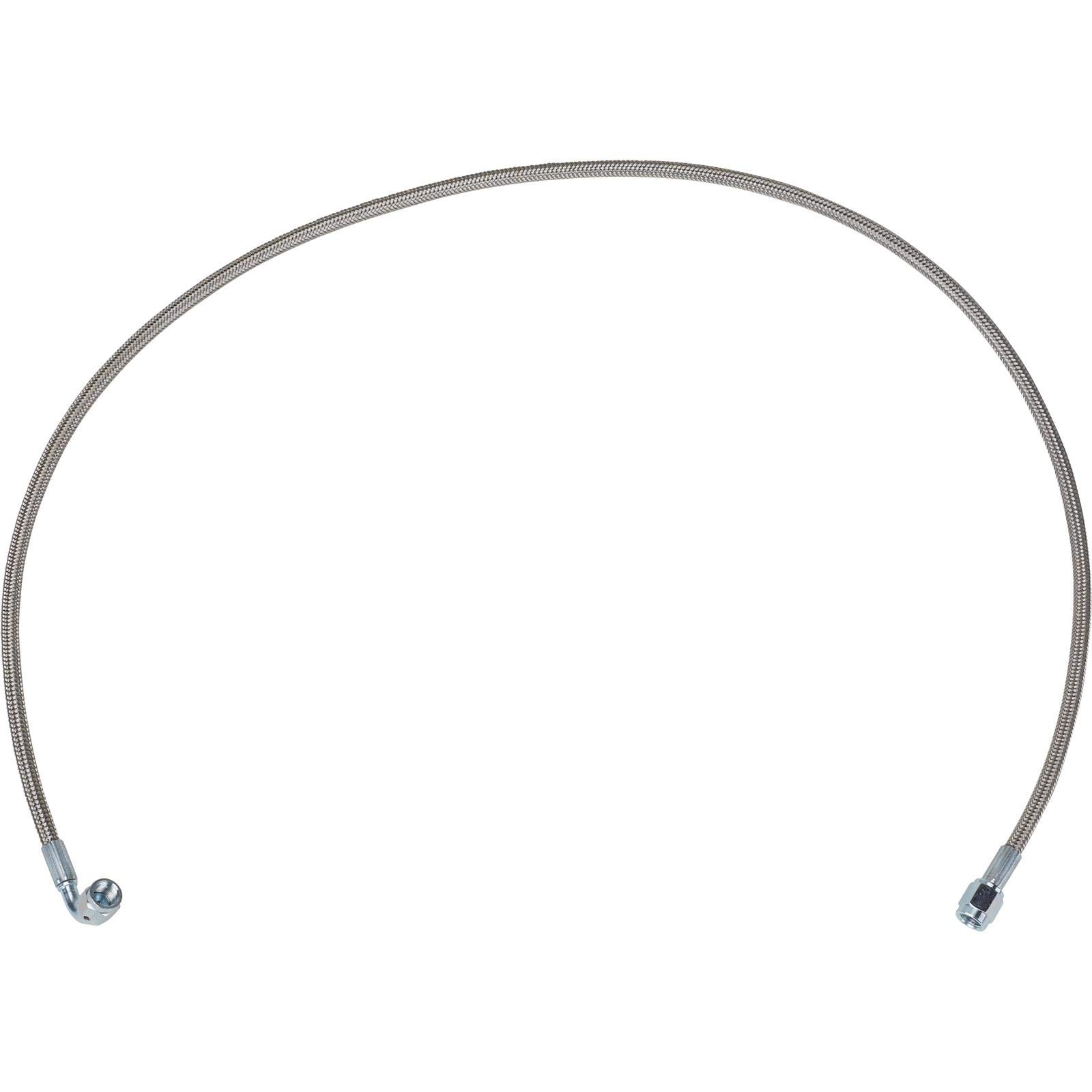 Amazon.com: Stainless 36 Inch Brake Line with 90 Degree AN 3 End ...