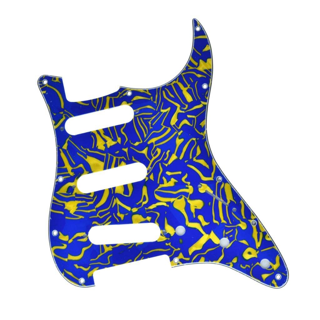 Snapklik.com : 11 Hole ST/Strat Style Pickguard SSS Pick Guard For USA ...