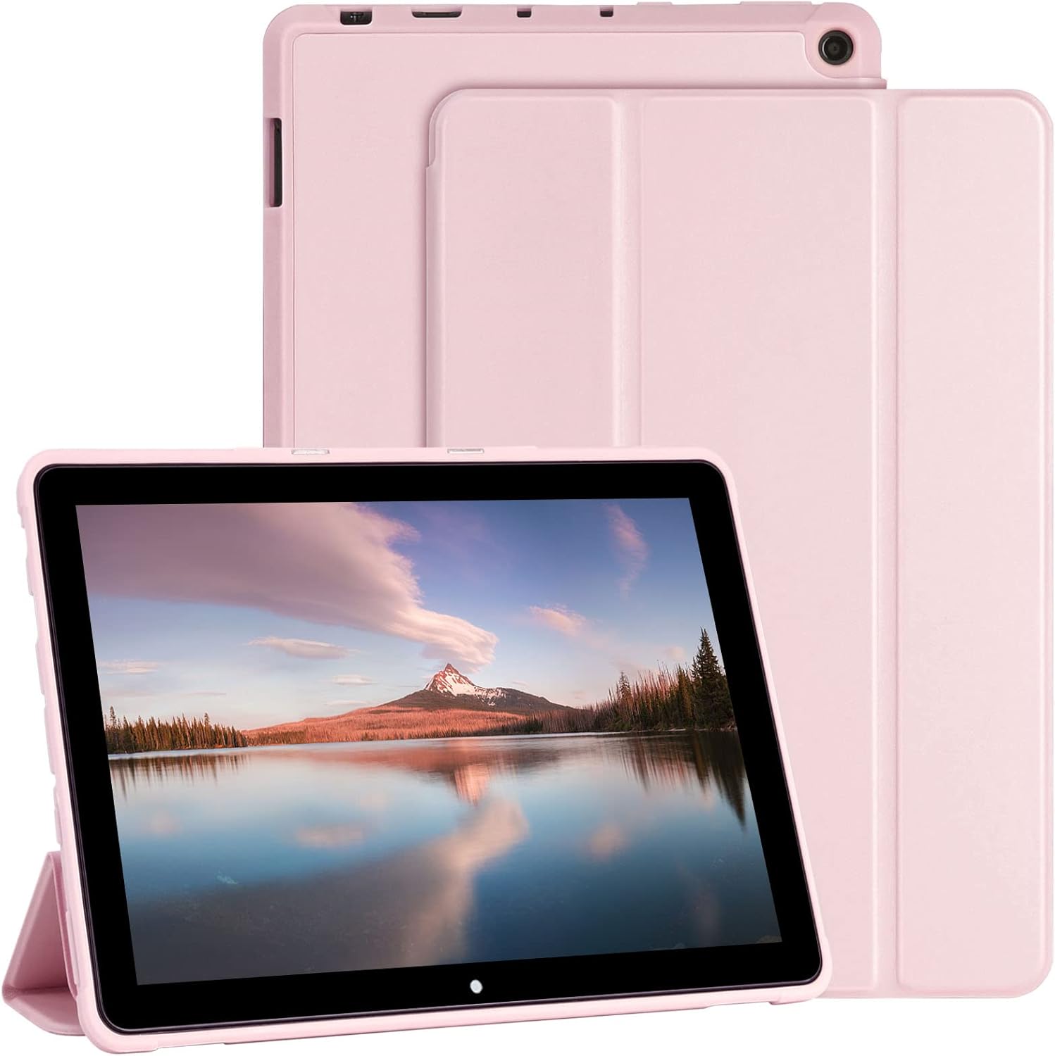 AMZCASE Case for All New Amazon Fire HD 10 and Fire HD 10 Plus Tablet ...