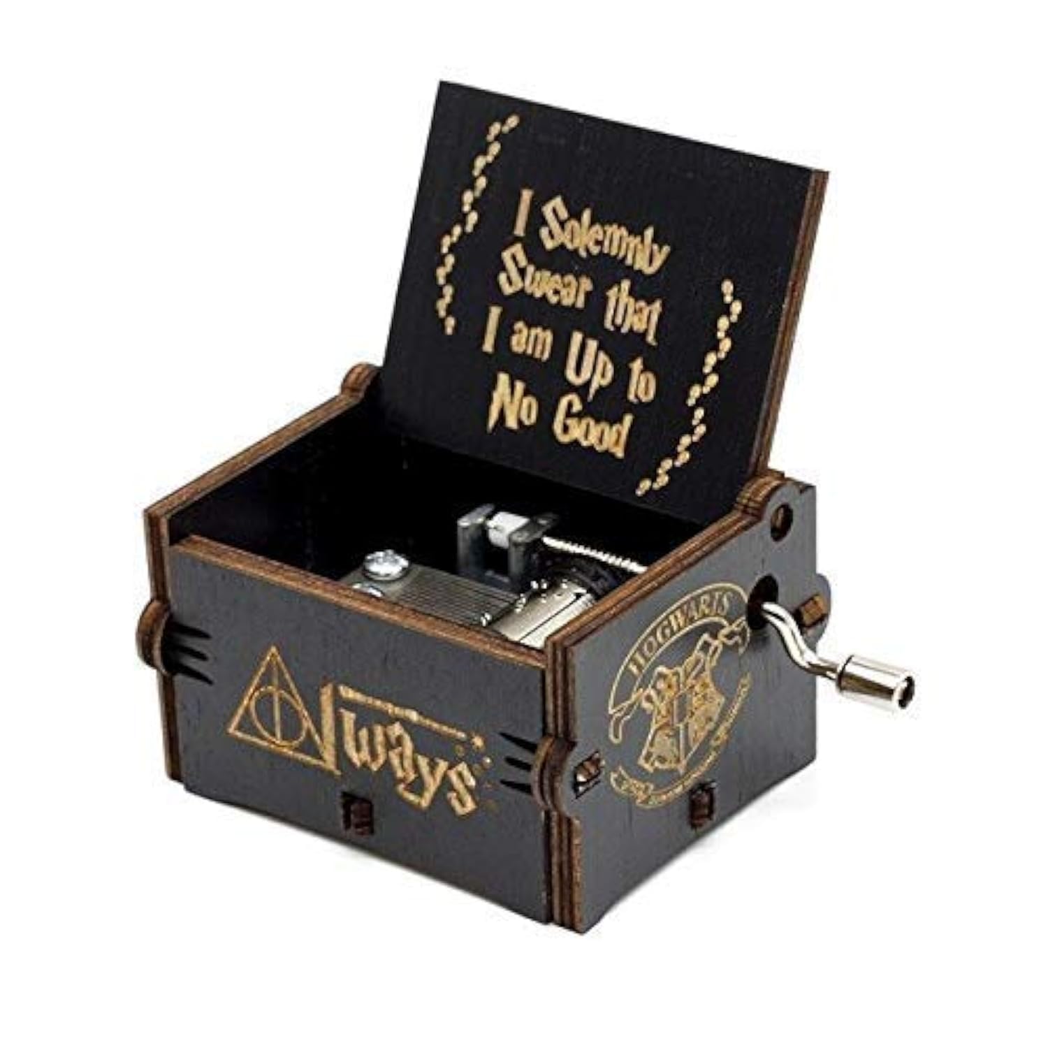 Buy Zesta Kid Wooden Harry Potter Music Box/Vintage Hand Crank Musical ...