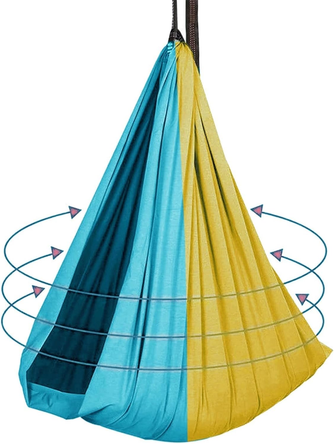 Amazon.com: Double Layer Sensory Swing for Kids Hanging Kit Included ...
