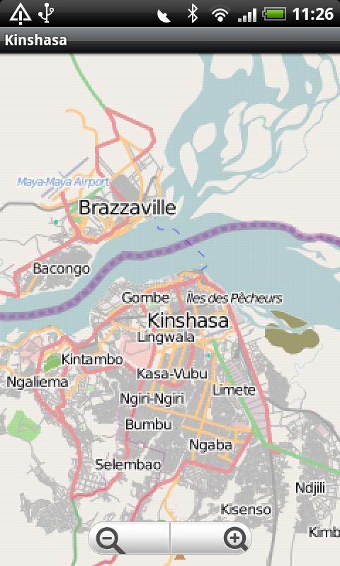 Kinshasa Street Map:Amazon.com:Appstore for Android