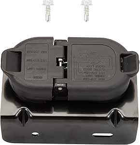 Amazon.com: Rear Bumper Trailer Hitch Tow Plug Connector Compatible ...