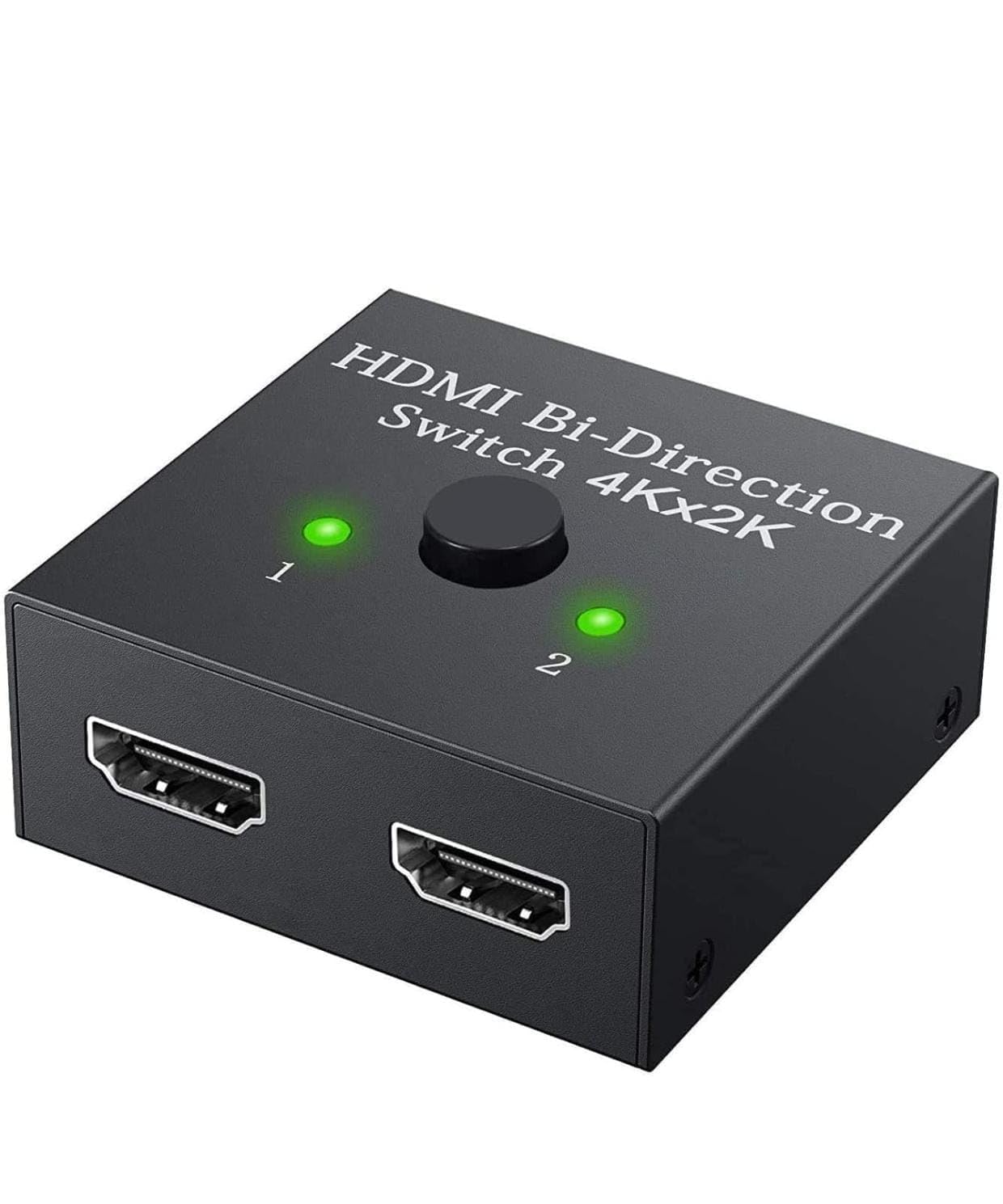 STS HDMI Switch - 2 Port Bi-Directional Manual Button HDMI Switch 2 in ...
