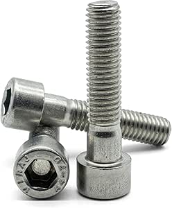 Hippo Hardware M5 (5mm X 45mm) Socket Cap Screws Hex Allen Key Bolts A4 ...