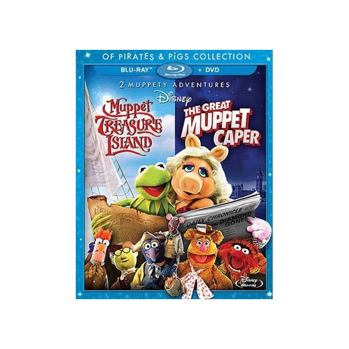 Buy 2 Muppety Adventures: The Great Muppet Caper / Muppet Treasure ...