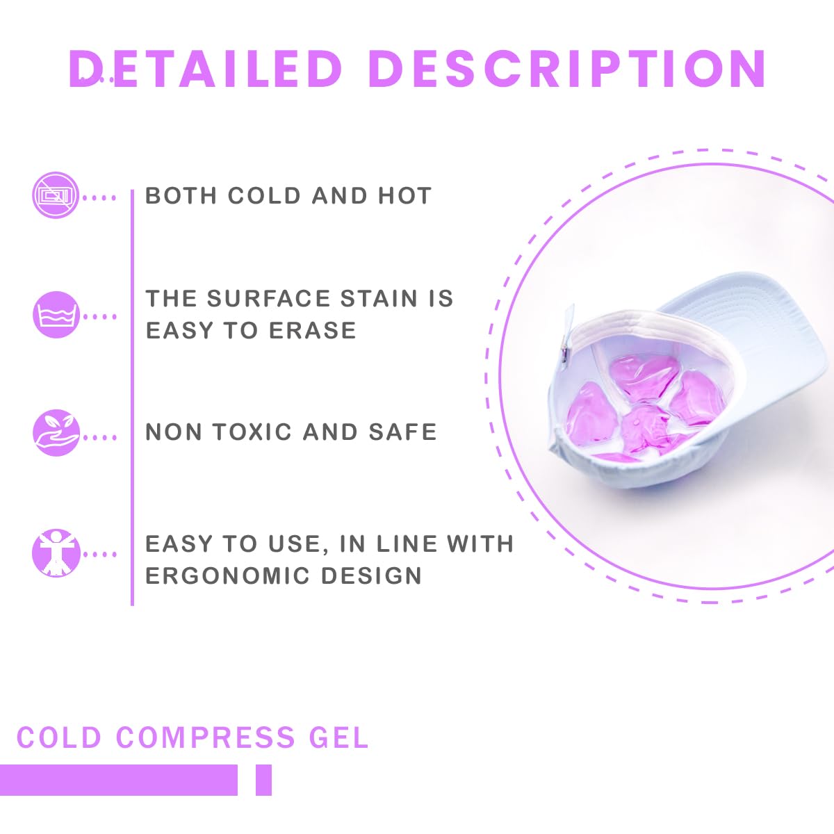Snapklik.com : Head Gel Ice Pack, Helmet Ice Pack, Great For Catchers ...