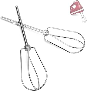 Amazon.com: W10490648 Beaters Attachments for KitchenAid Hand Mixer ...