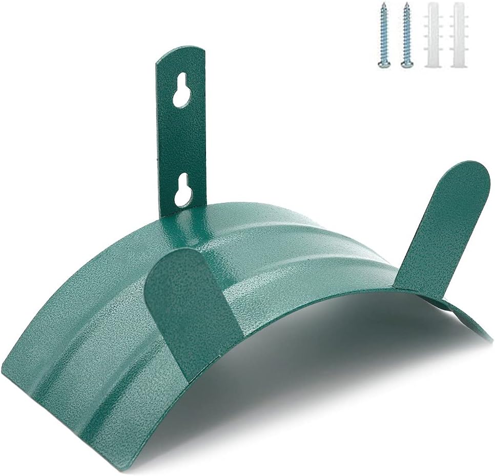Amazon.com: WELLRISE Water Hose Holder Rustproof Hose Hanger Wall Mount ...