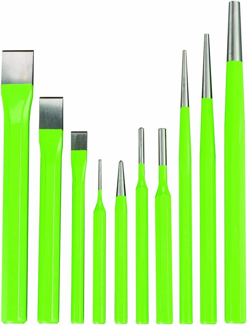 Jumbo Punch and Chisel Set, 10 Piece - Amazon.com
