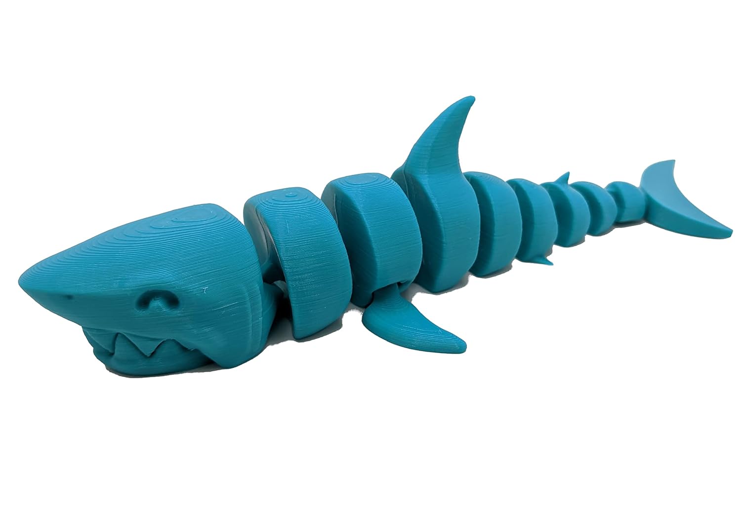Amazon.com: 3D Printed Shark - Customizable, Made to Order Articulated ...