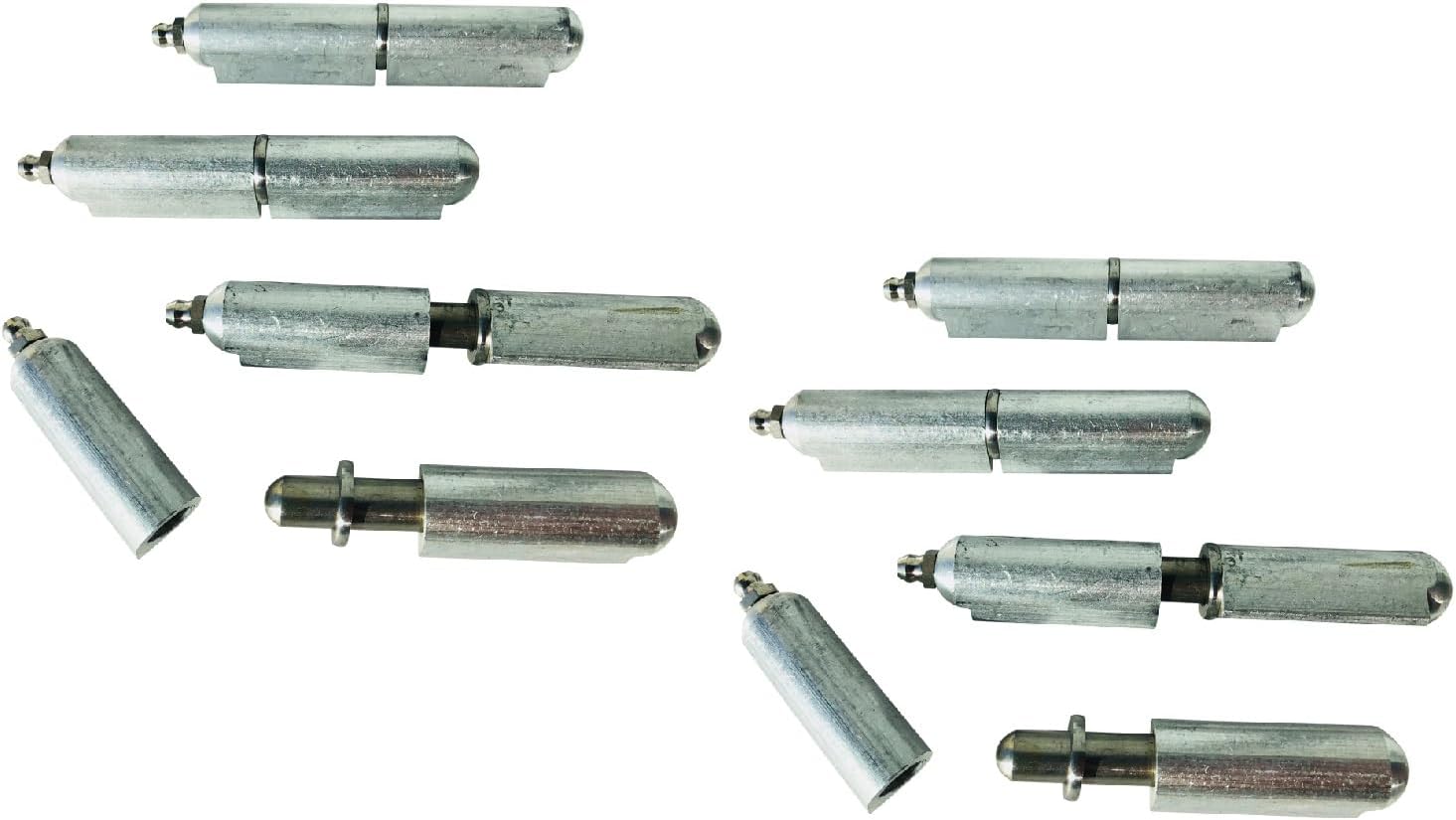 Amazon.com: 4" Aluminum Weld on Bullet Hinge Stainless Steel Bushing ...