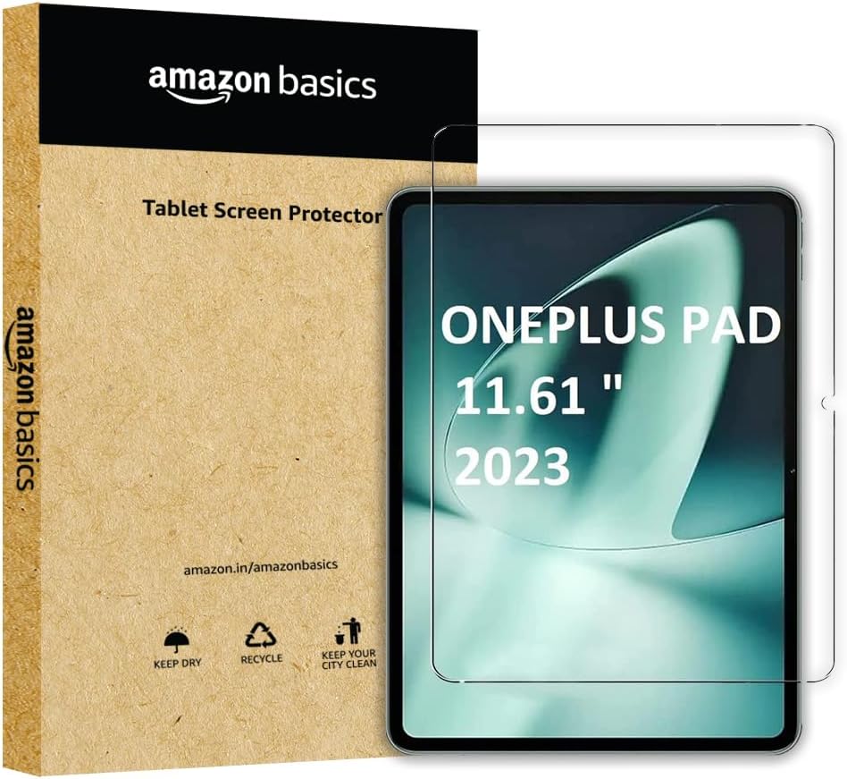 Robustrion for OnePlus Pad Tempered Glass Screen Protector Guard 11.61 ...