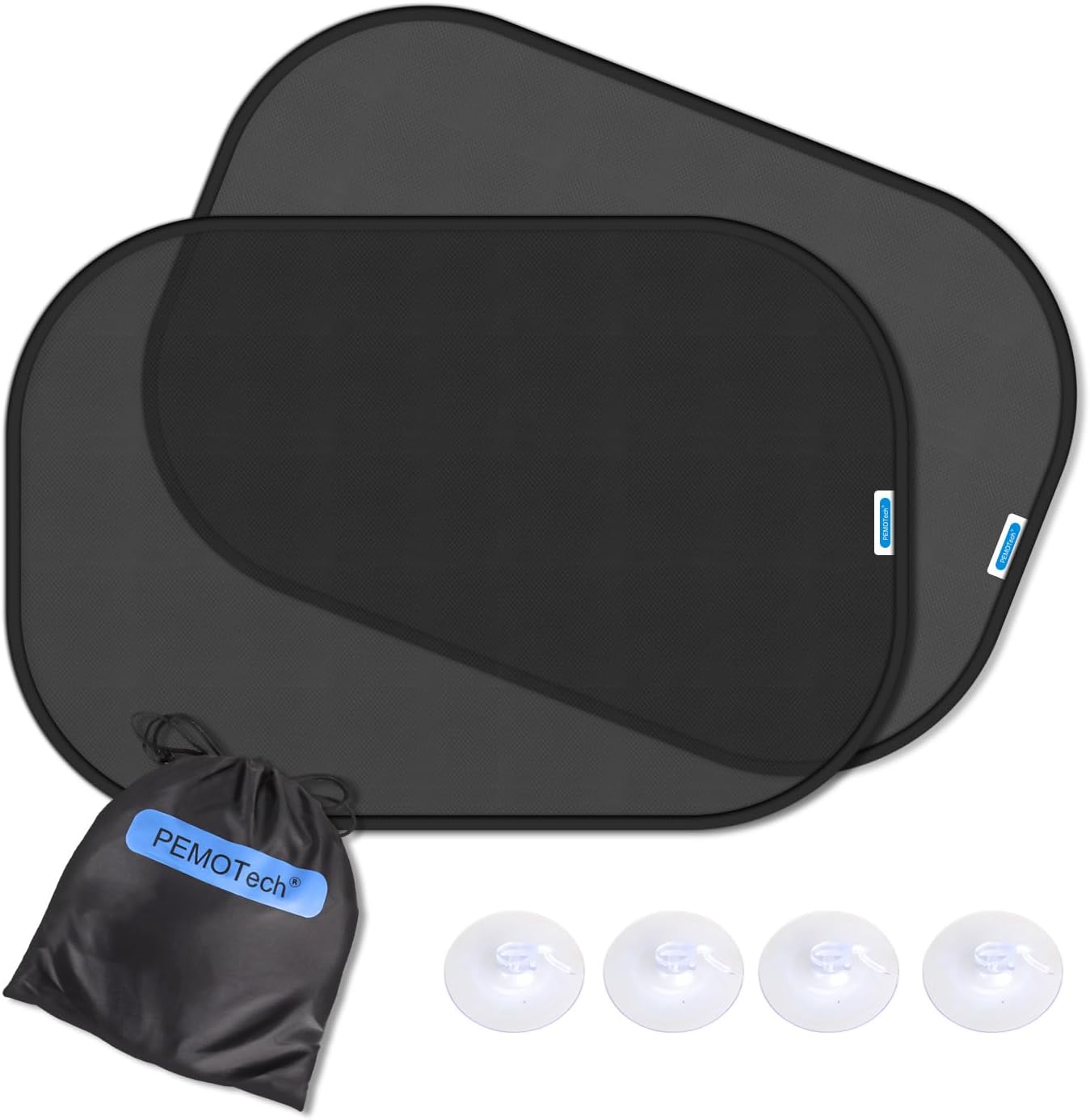 PEMOTech Car Window Shades,[2025 Upgrade] car Sun Shade, Car Window ...