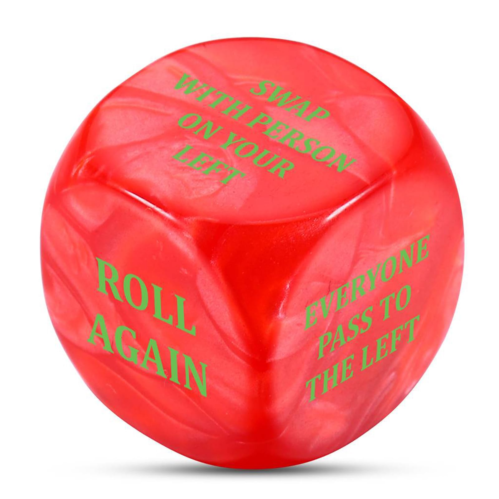 Amazon.com: Santa Swap Gift Exchange Dice, Christmas Dice, Christmas ...