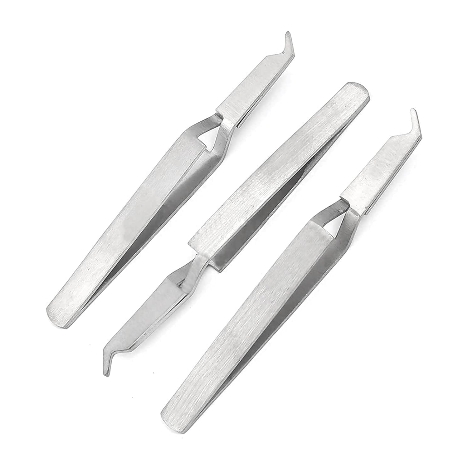 Amazon.com: DDP 3 Pieces Reverse Action TWEEZER Dental DE BONDING ...
