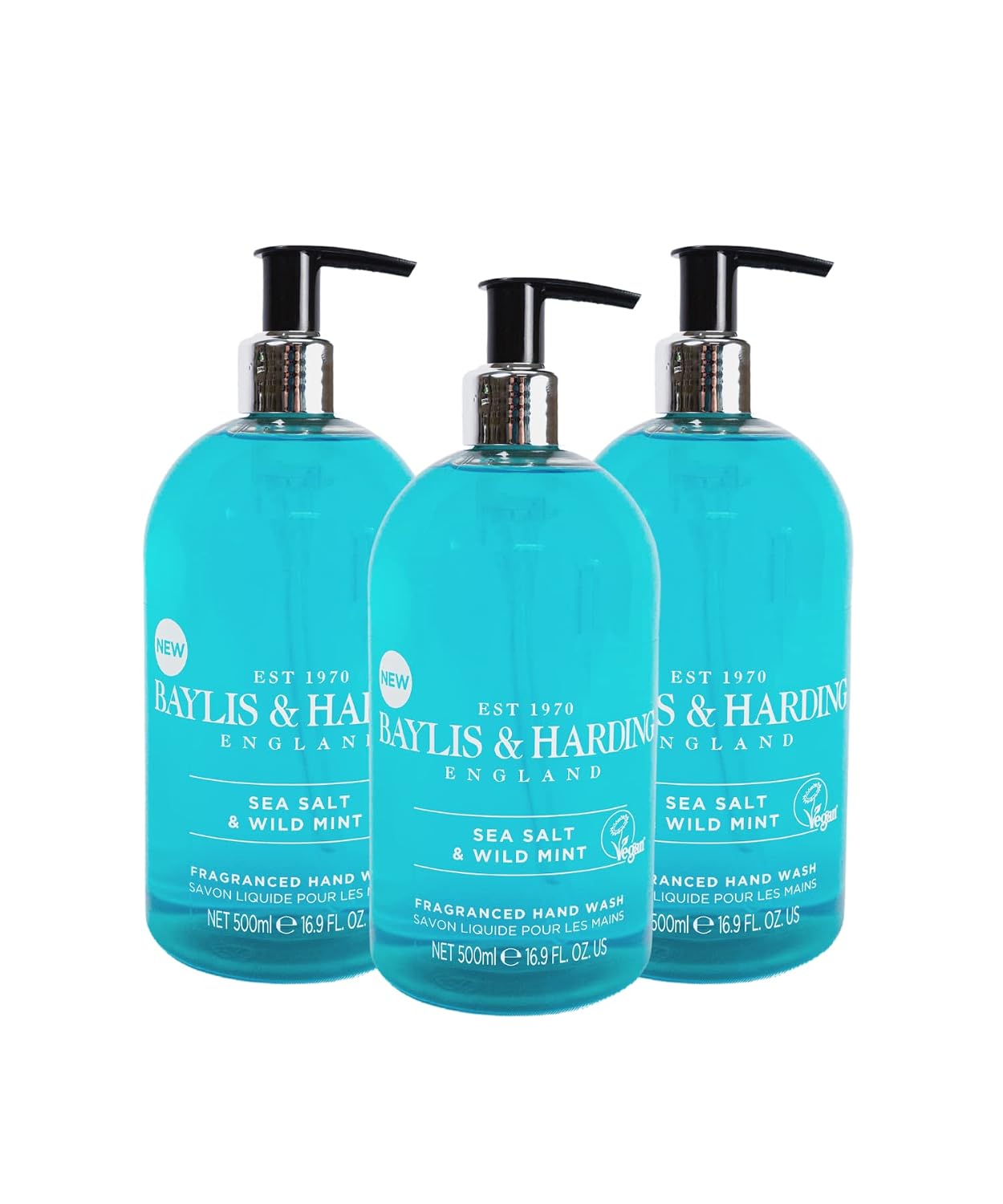 Baylis & Harding Sea Salt & Wild Mint Hand Wash, Nepal | Ubuy