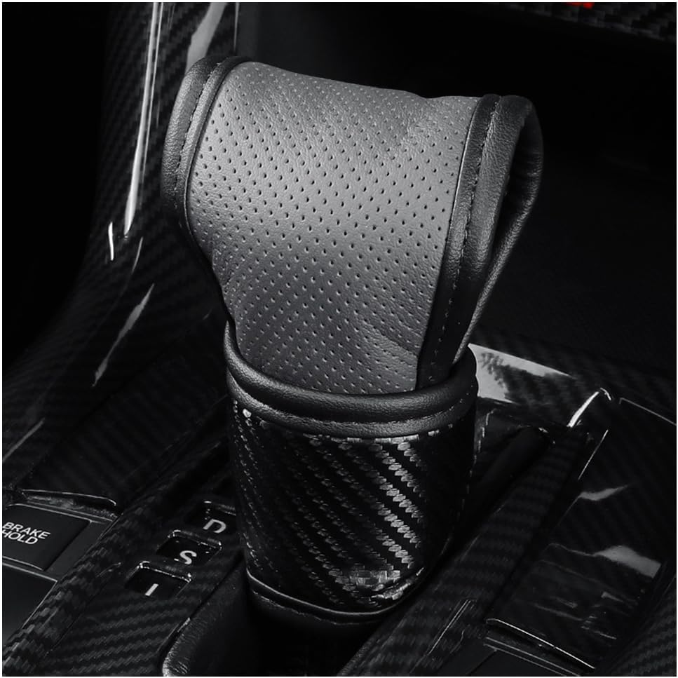 Amazon.com: AUCELI Car Gear Shift Knob Cover, Automotive Manual Stick ...