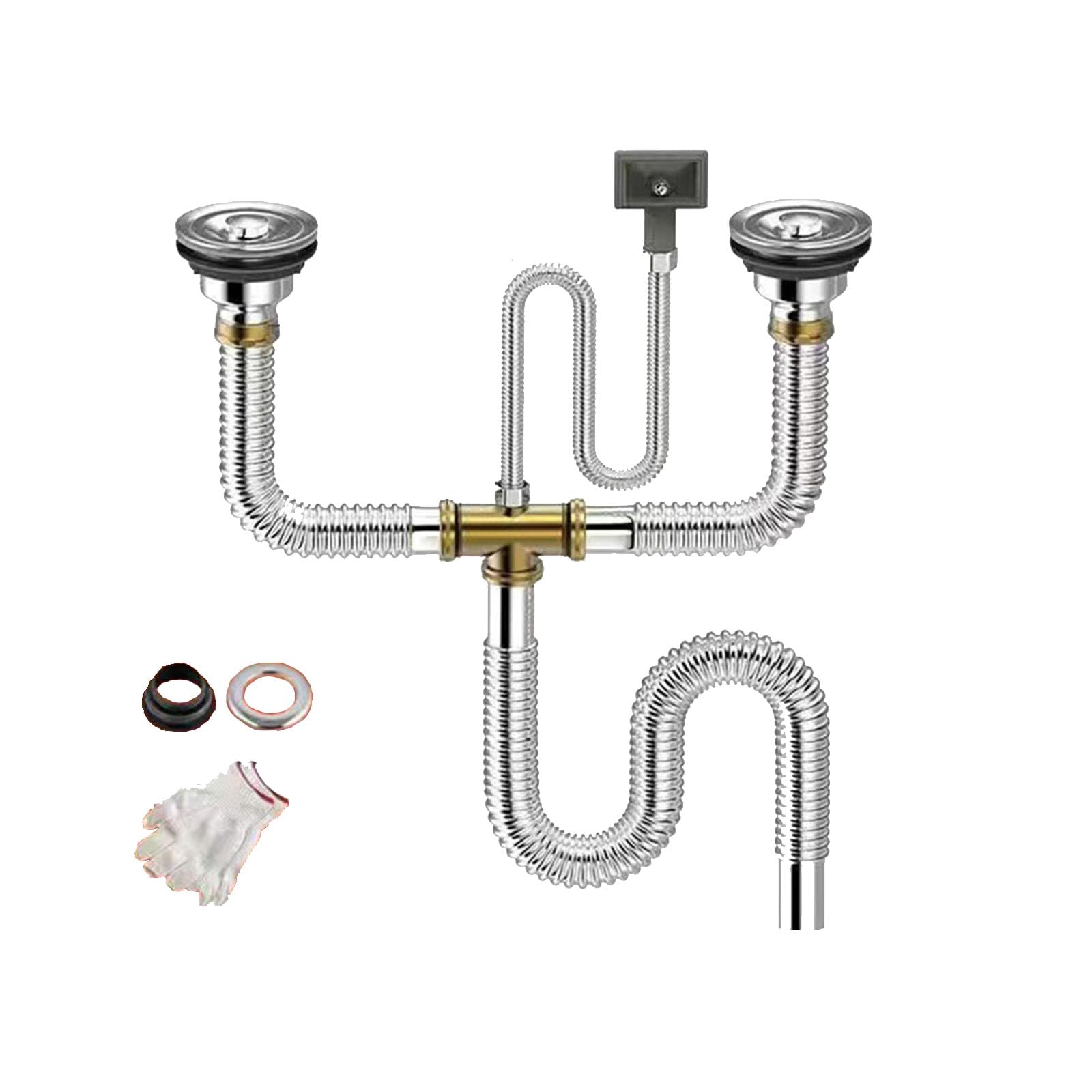Under Sink Plumbing Connections Condensation Drain Connection Part