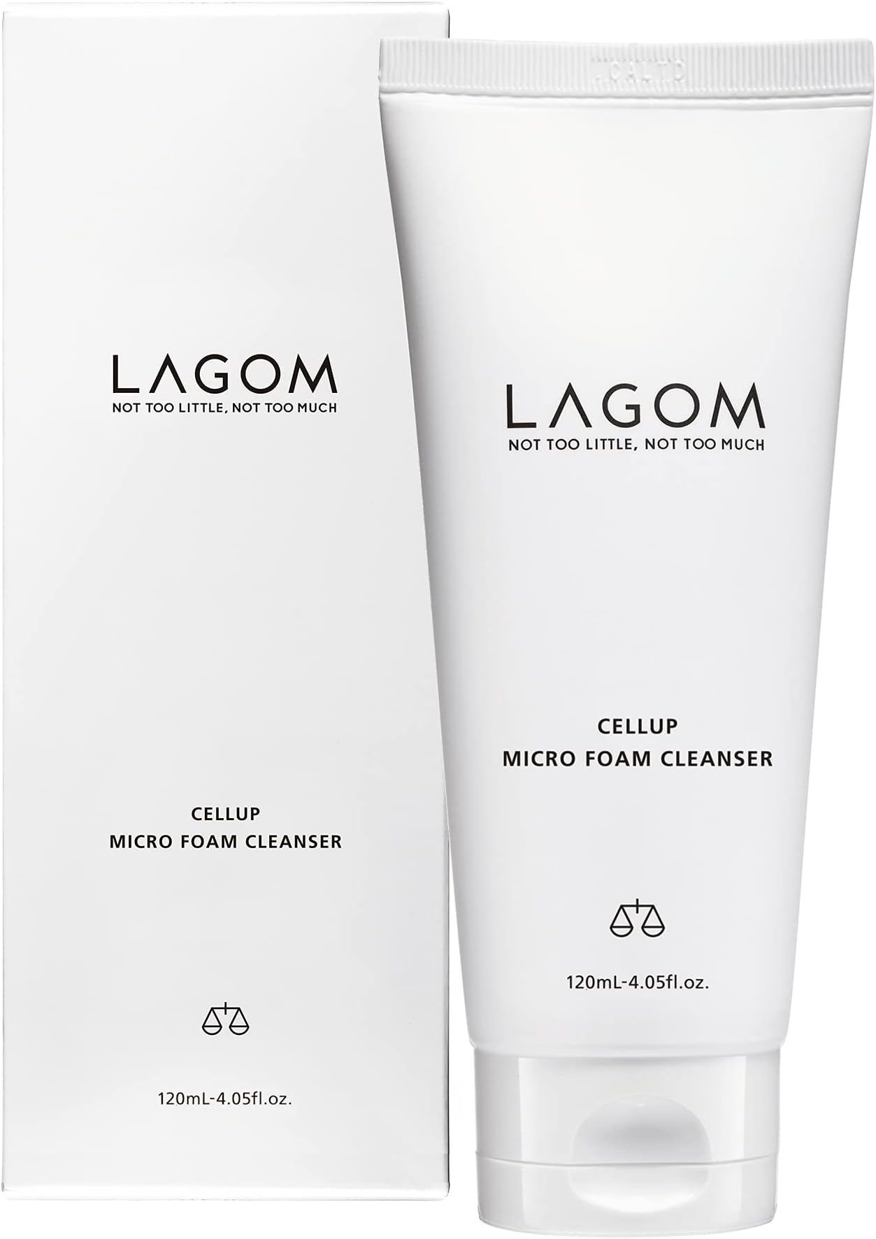 Amazon.com: LAGOM Cellup Micro Foam Cleanser, Hydrating Deep Cleansing ...