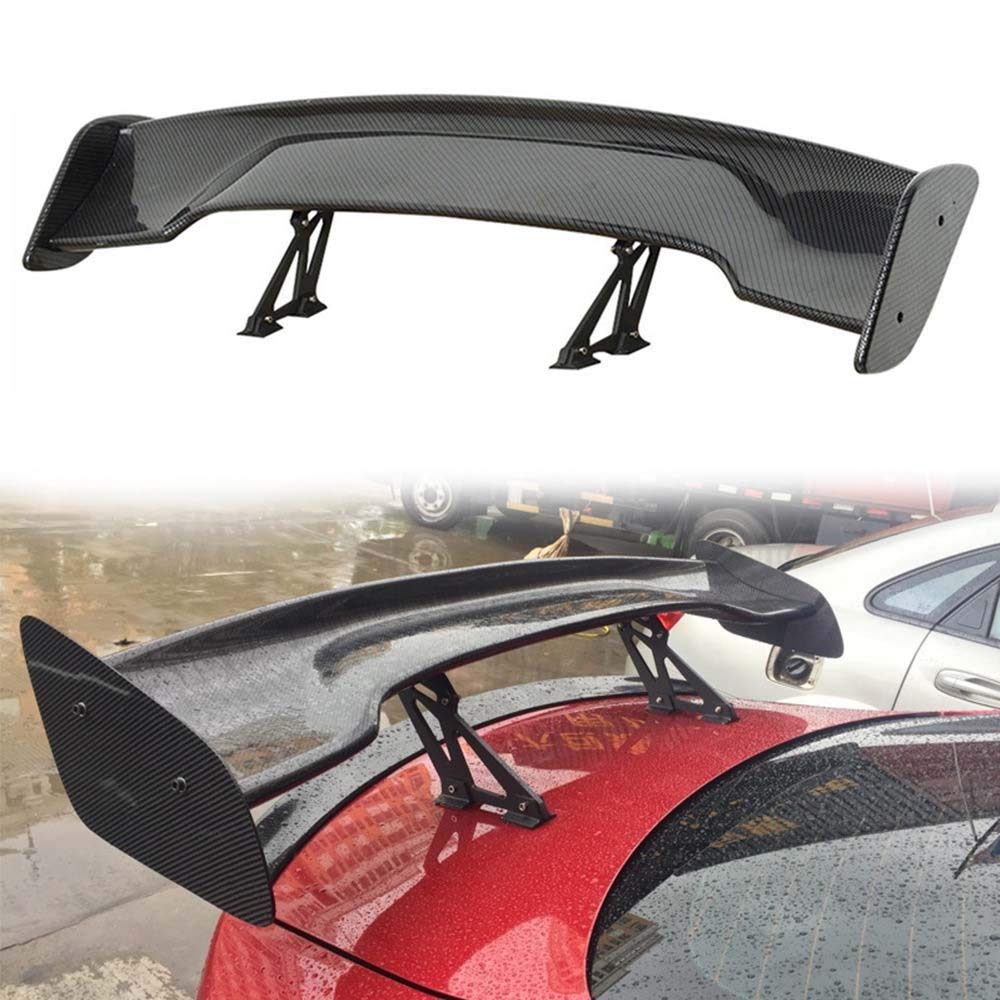 Rear Spoiler Rear Wing Racing Universal Gt Real Carbon | Desertcart INDIA