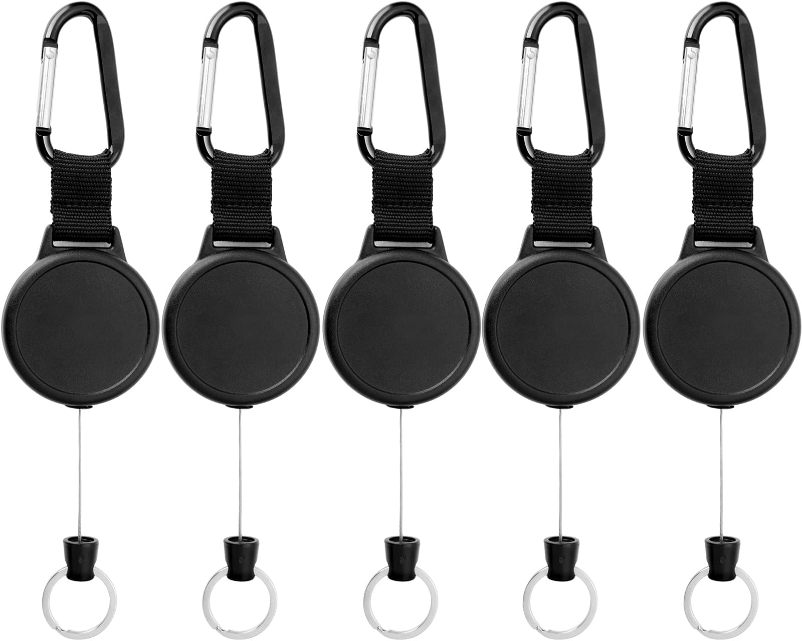 Amazon.com : Heavy Duty Retractable Badge Holder Reel ID Badge Holder ...