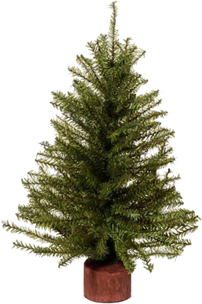 Amazon.com: Mixed Pine Tree with Wood Base - 144 Tips - 15 inches (36 ...
