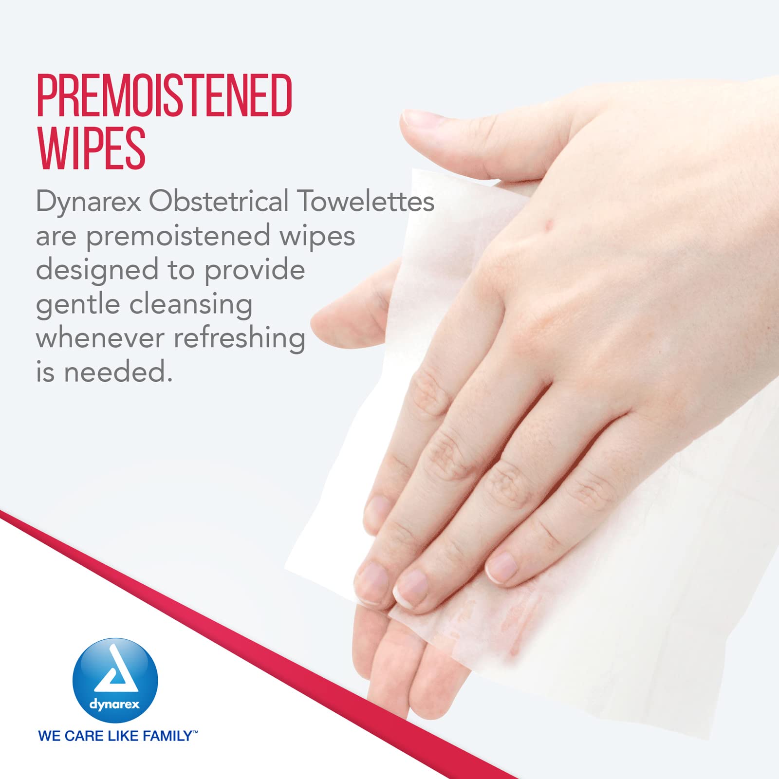 Snapklik.com : Dynarex 1302 Obstetrical Towelette, Benzalkonium Chloride Wipes