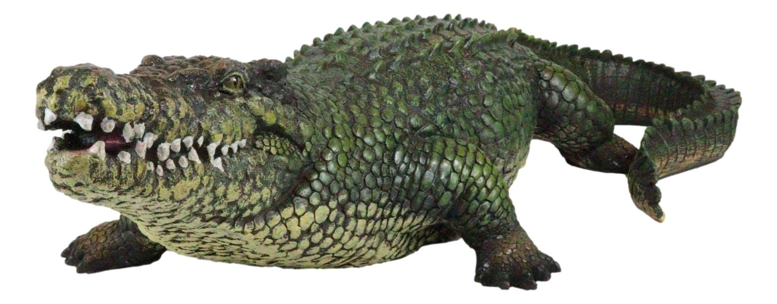 Amazon.com: Ebros Gift Large Realistic Prowling Alligator Crocodile ...