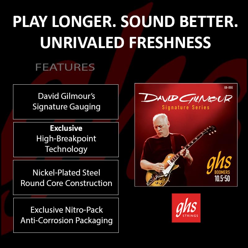 Snapklik.com : GHS Boomers - David Gilmour Signature RED Electric ...