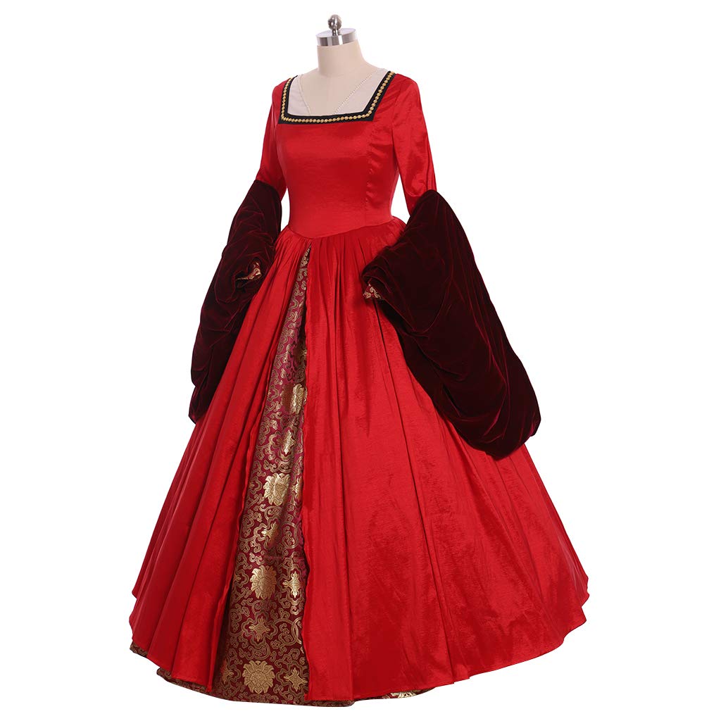 1791's lady The Other Boleyn Girl Dress Gown Anne's Costume