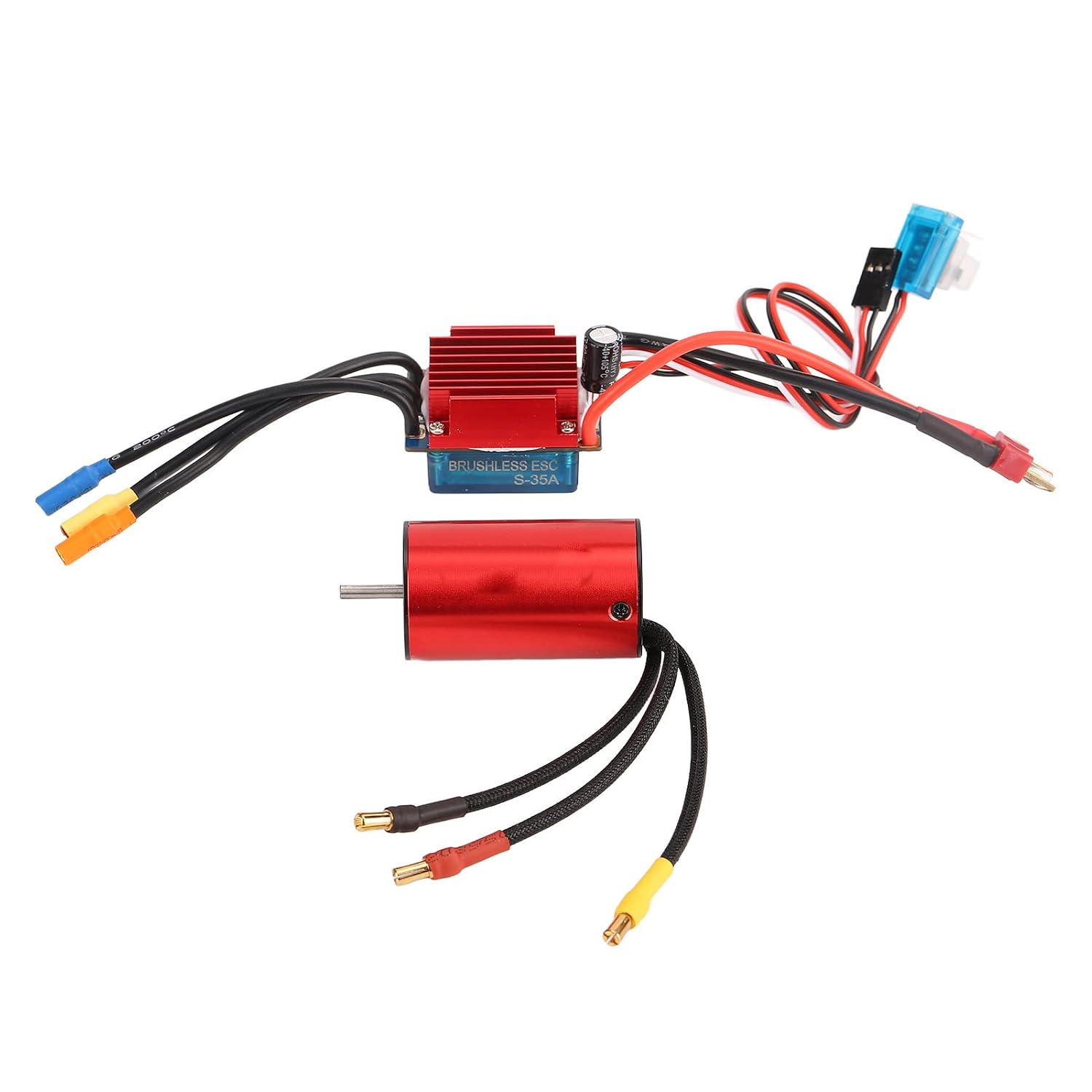 2845 Brushless Motor Set, 5900KV Brushless Waterproof Motor with 35A ...
